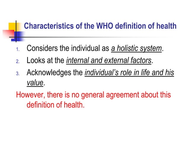 Concept of health and illness | PDF