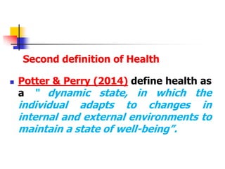 Concept of health and illness | PDF