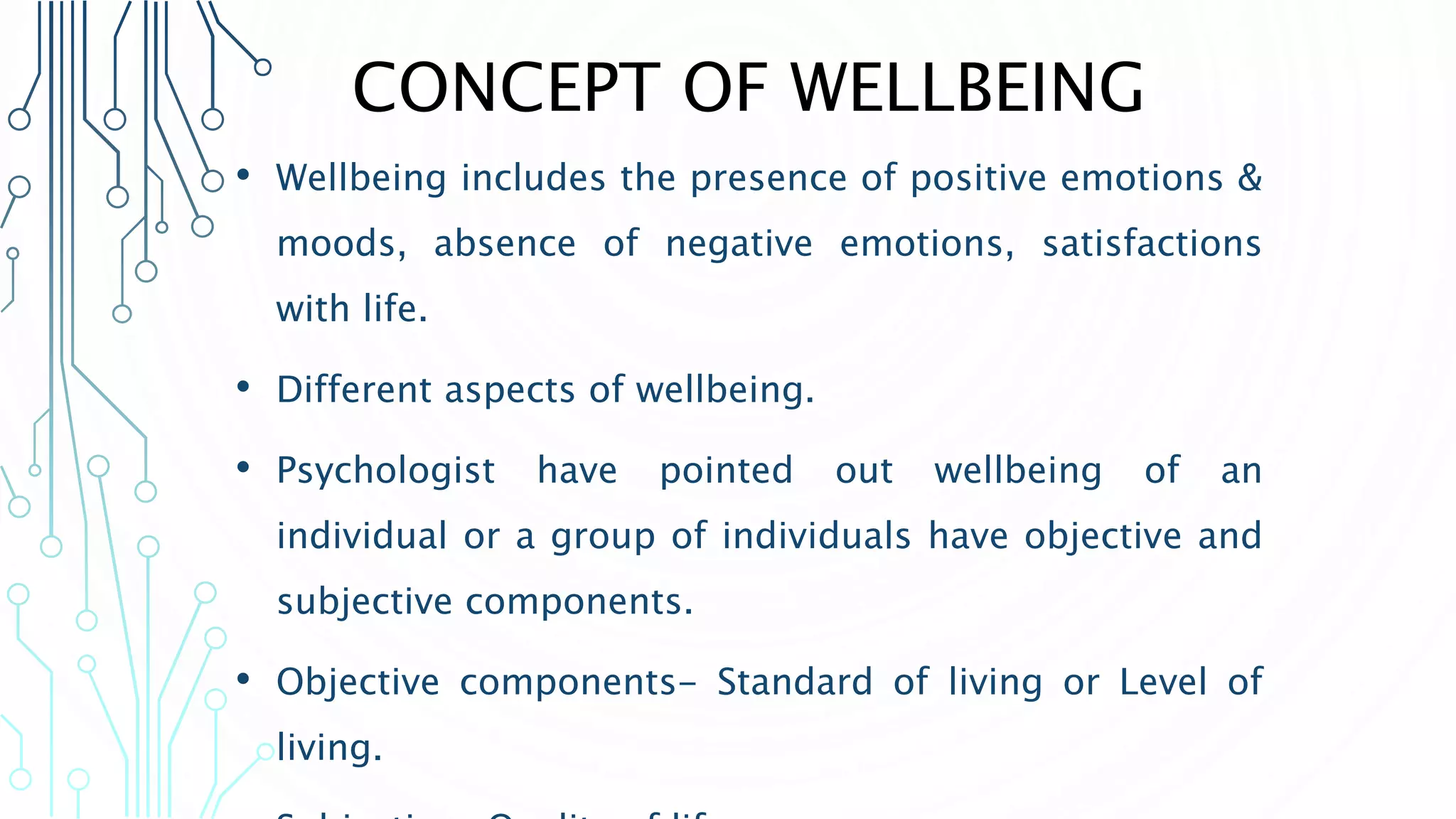 Concept of Health and Wellbeing | PPTX