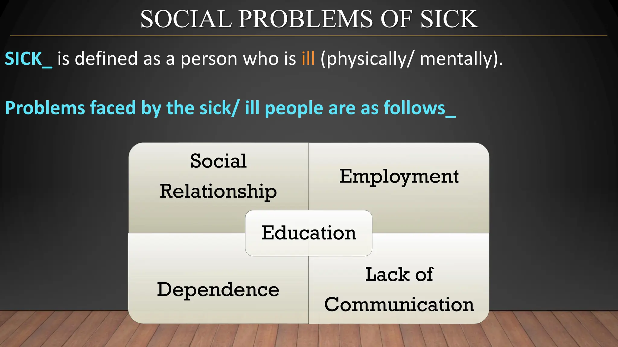 Concept of Health & Disease | PDF