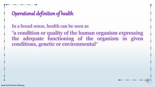 Concept of health I | PPTX | Wellness | Healthy Living