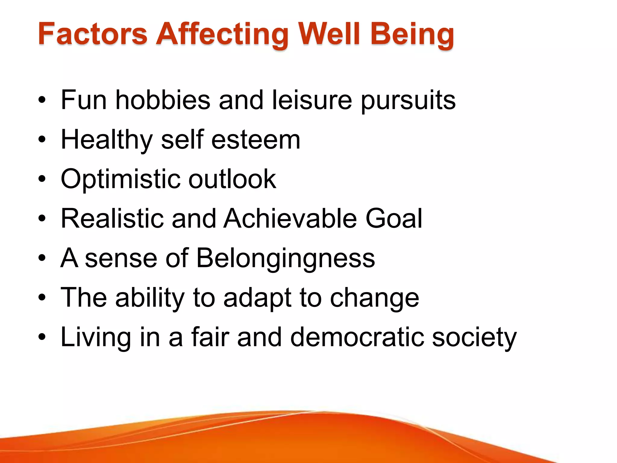 Concept of health & well being | PPT