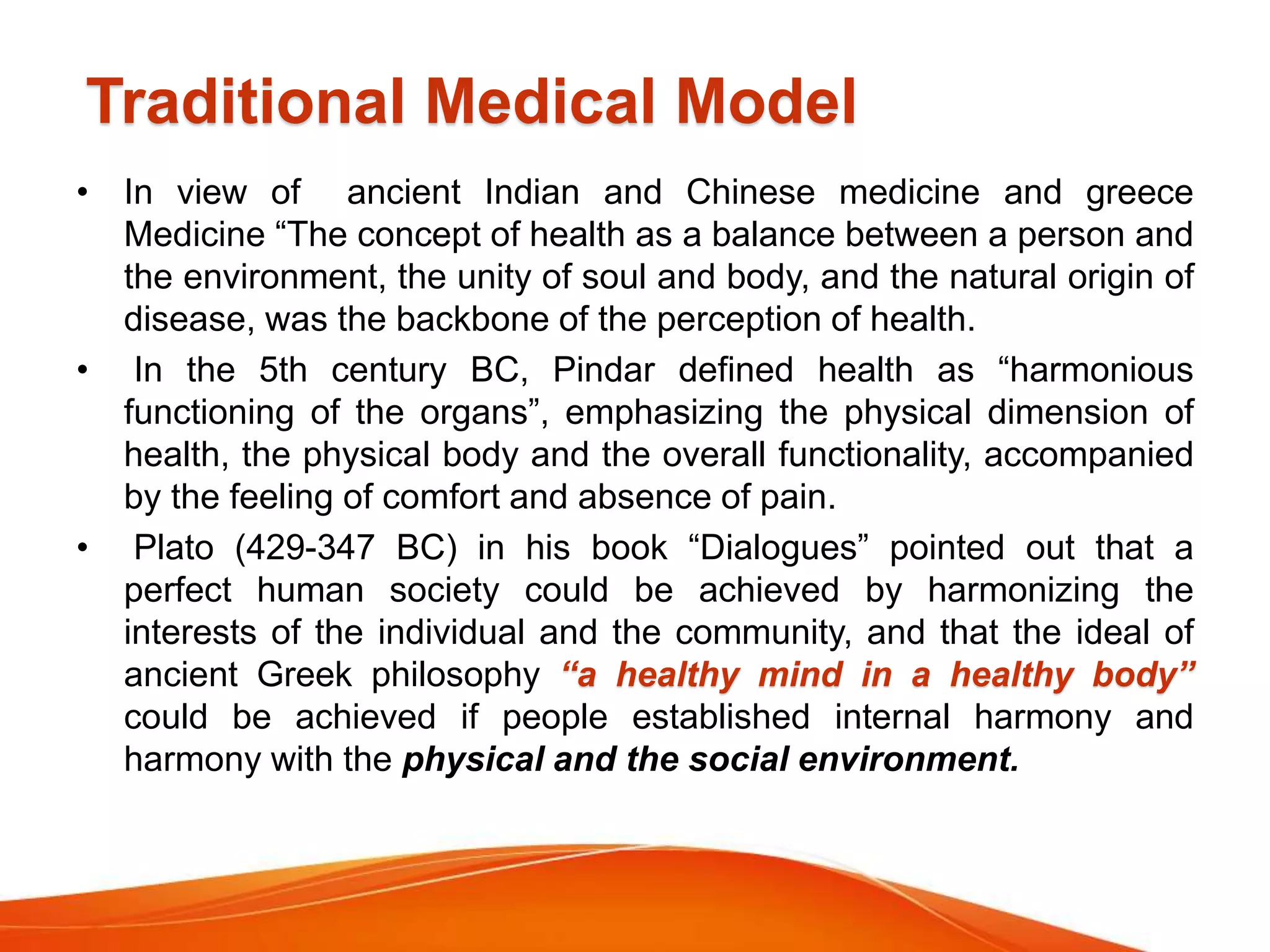 Concept of health & well being | PPT