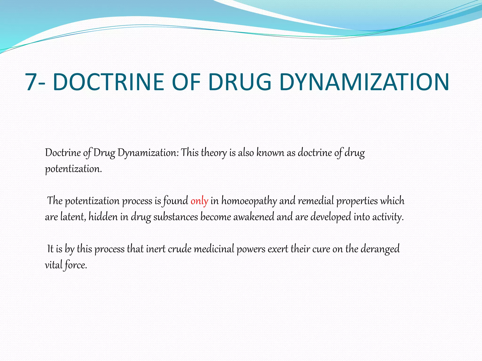 Concept of homoeopathic materia medica | PPTX
