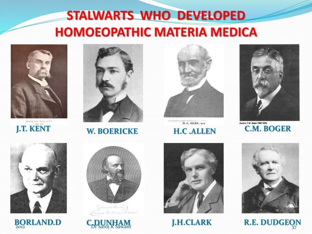 Concept of homoeopathic materia medica | PPTX | Holistic Health ...