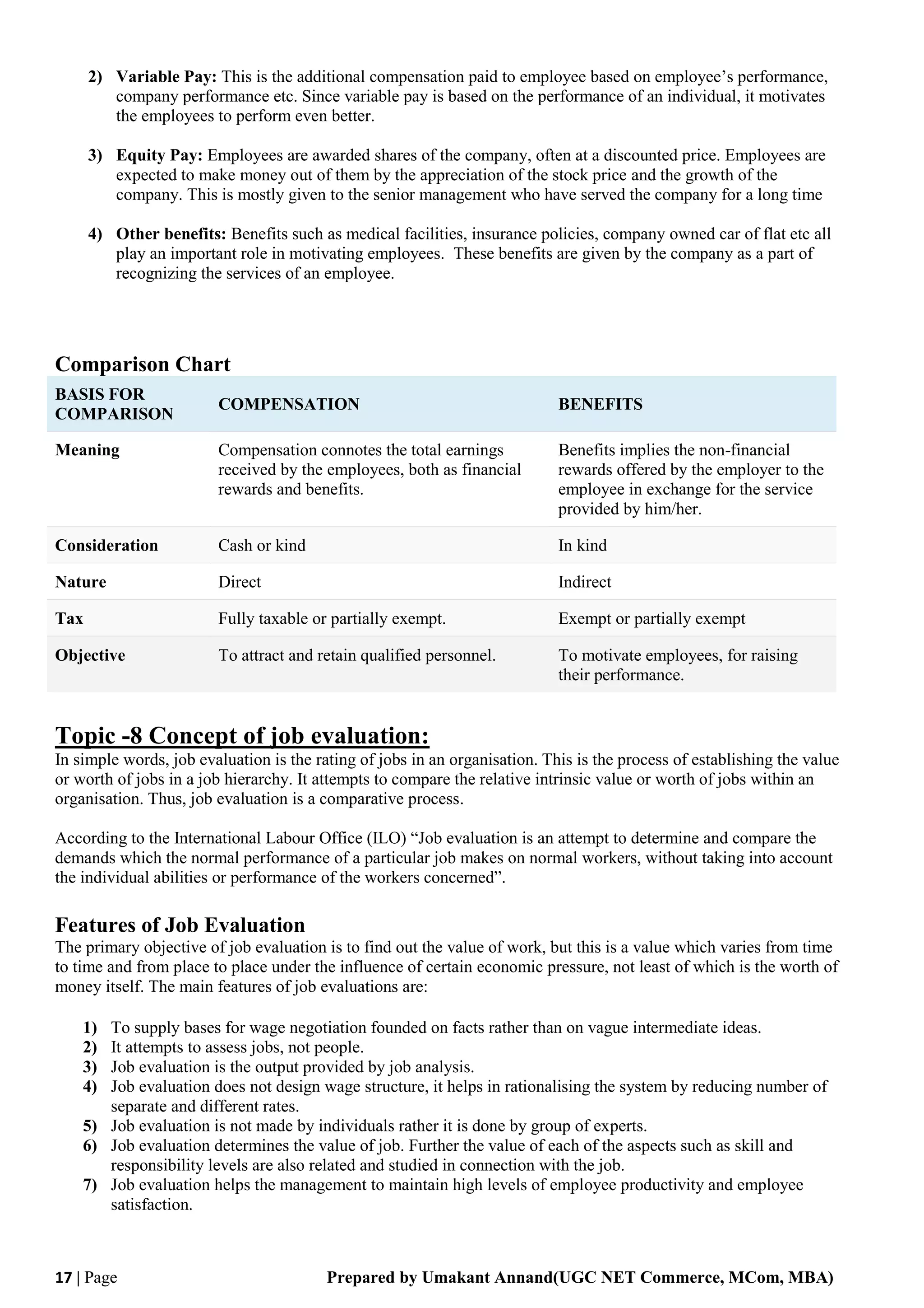 Human Resource Management (UGC NET Commerce & Management | PDF