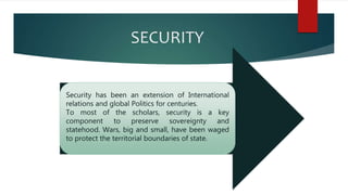 Concept of human security | PPTX