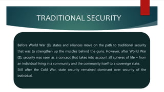Concept of human security | PPTX