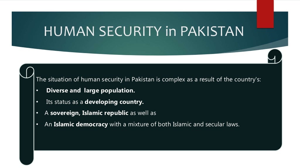 Concept Of Human Security