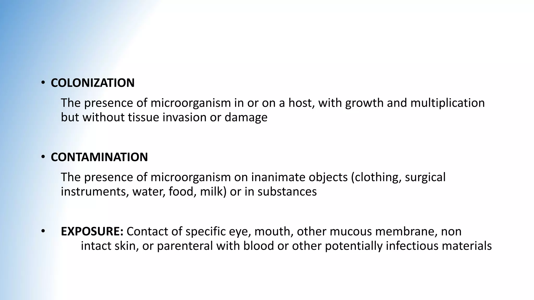 Concept of Infection Control | PPTX