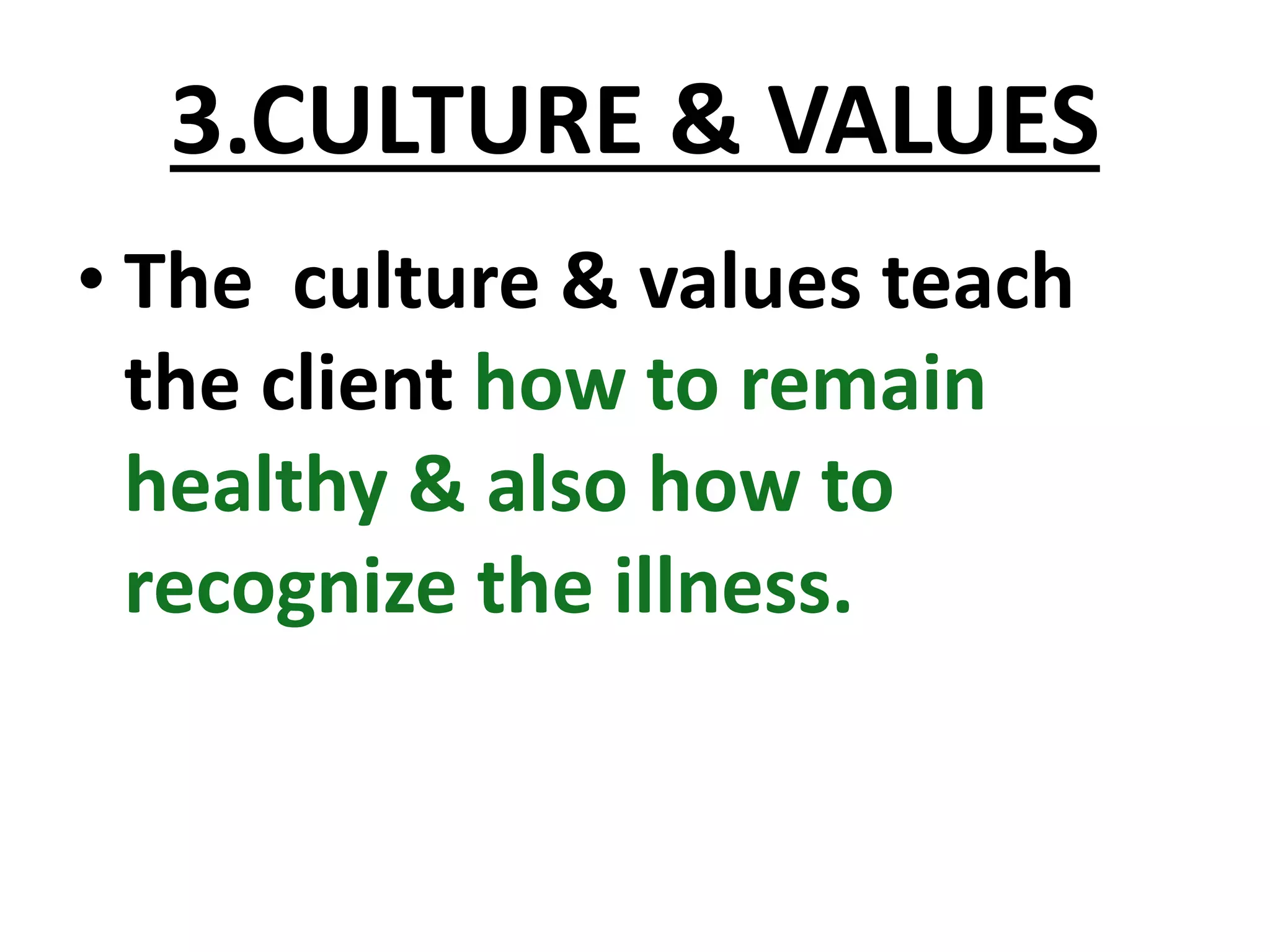 CONCEPT OF ILLNESS | PPTX