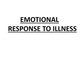 CONCEPT OF ILLNESS | PPTX