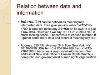 Concept of information | PPT