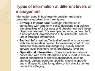 Concept of information | PPT