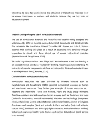 Concept of Instructional Materials, Media and Resources.pdf