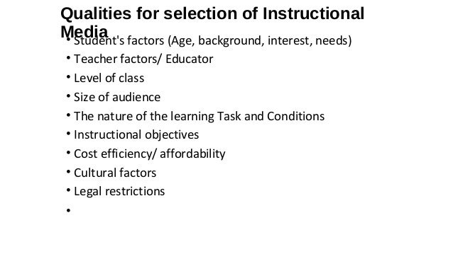 Concept Of Instructional Media concept-of-instructional-media