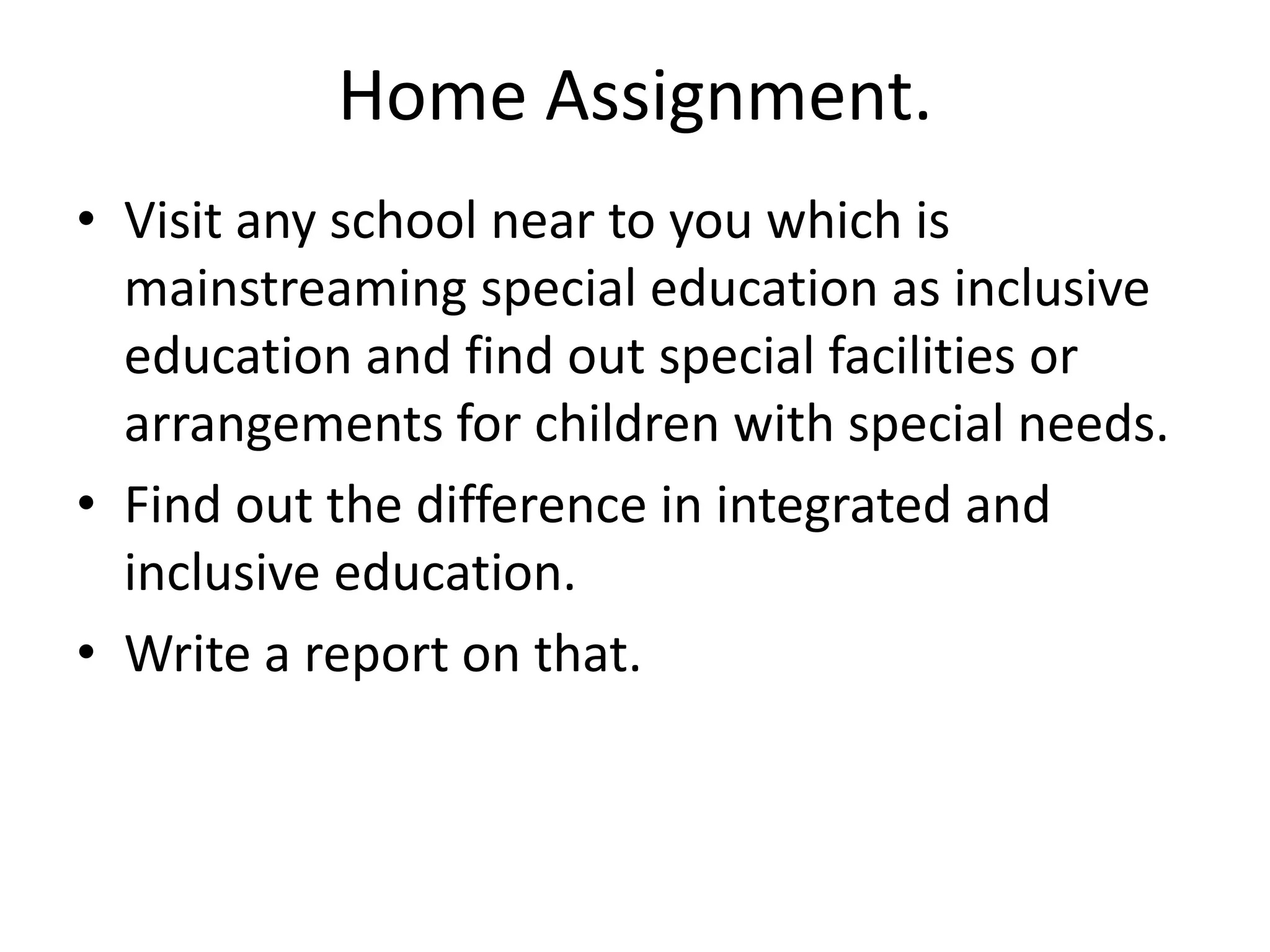 Concept of integrated education | PPTX
