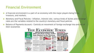 Concept of international business environment | PPTX