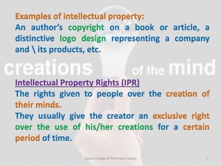 Concept of IPR and patent | PPTX