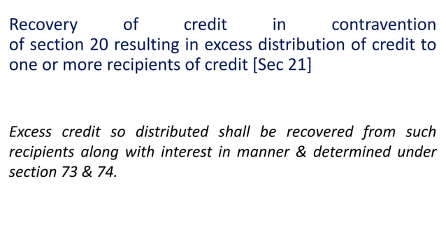 Concept of Input Service Distributor (ISD) in GST-PPT | PDF | Personal ...