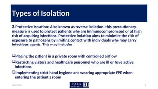 Concept of Isolation for Nurses in Hospitals | PPTX