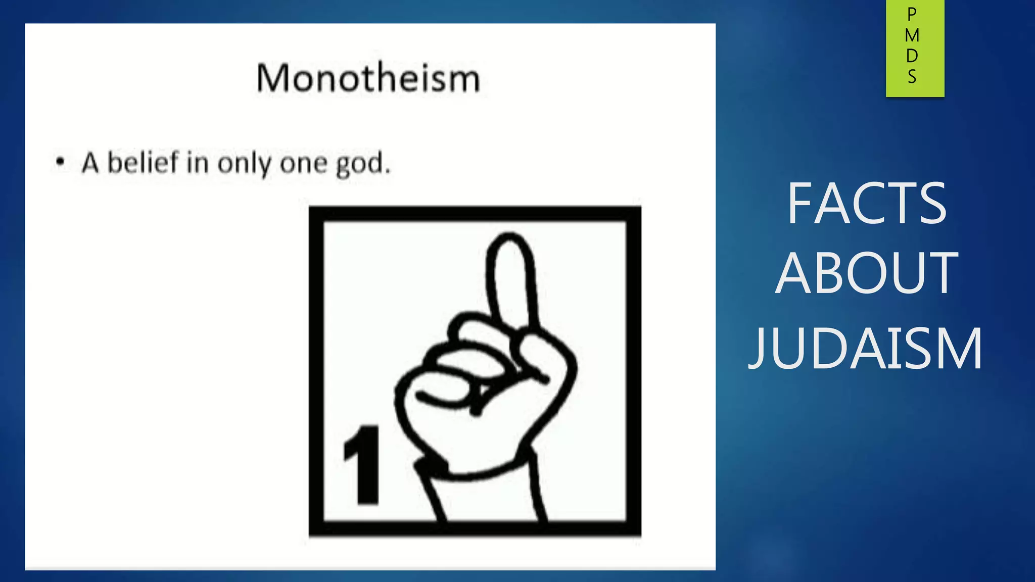 JUDAISM: CONCEPT AND INTRODUCTION | PPTX