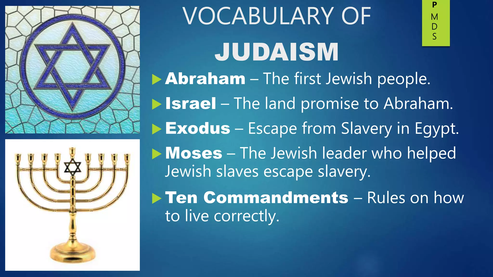 JUDAISM: CONCEPT AND INTRODUCTION | PPTX