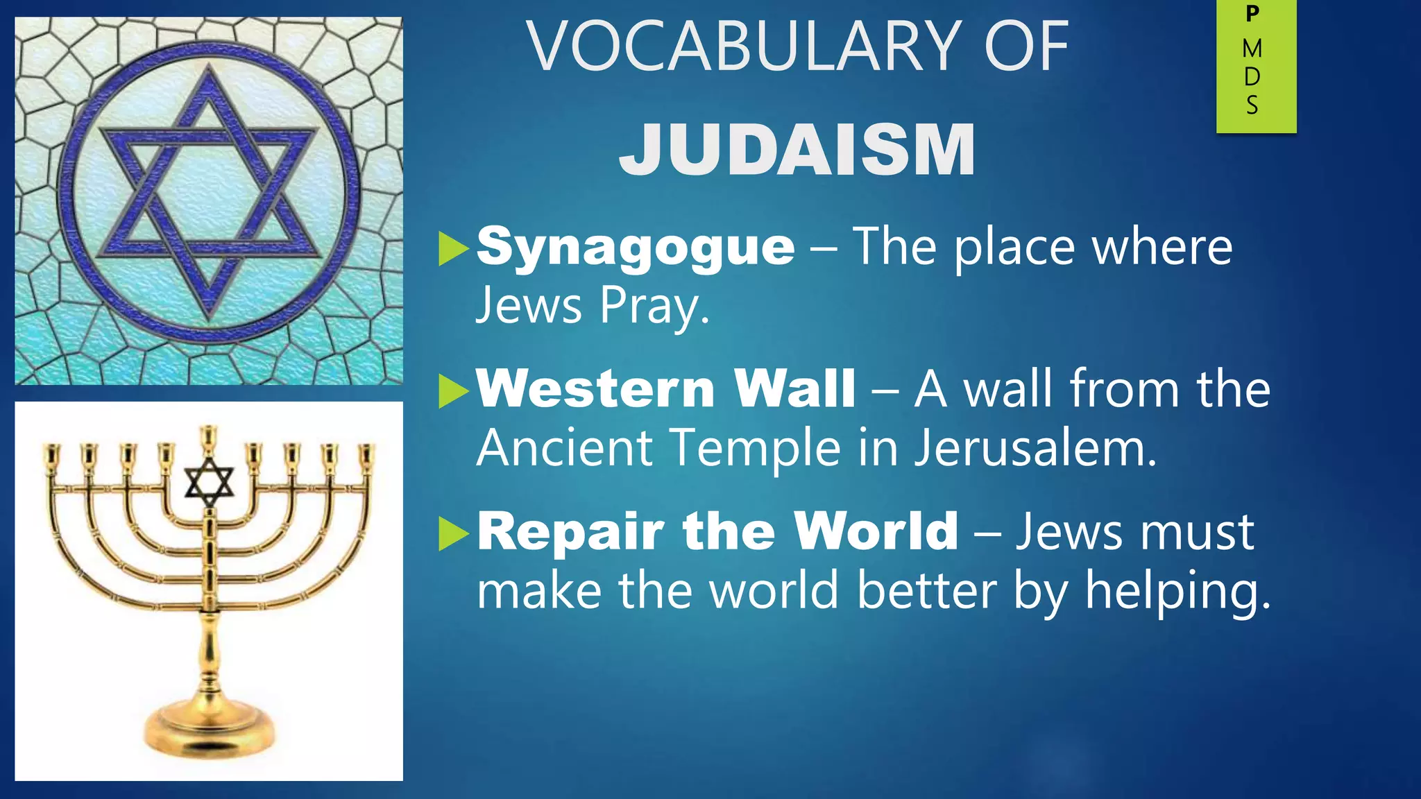 JUDAISM: CONCEPT AND INTRODUCTION | PPTX