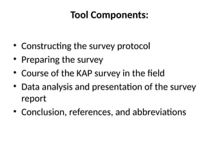 CONCEPT OF KAP AND PREPARATION OF QUESTIONNAIRE.pptx