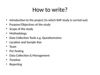 CONCEPT OF KAP AND PREPARATION OF QUESTIONNAIRE.pptx