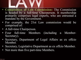 Concept of law | PPTX