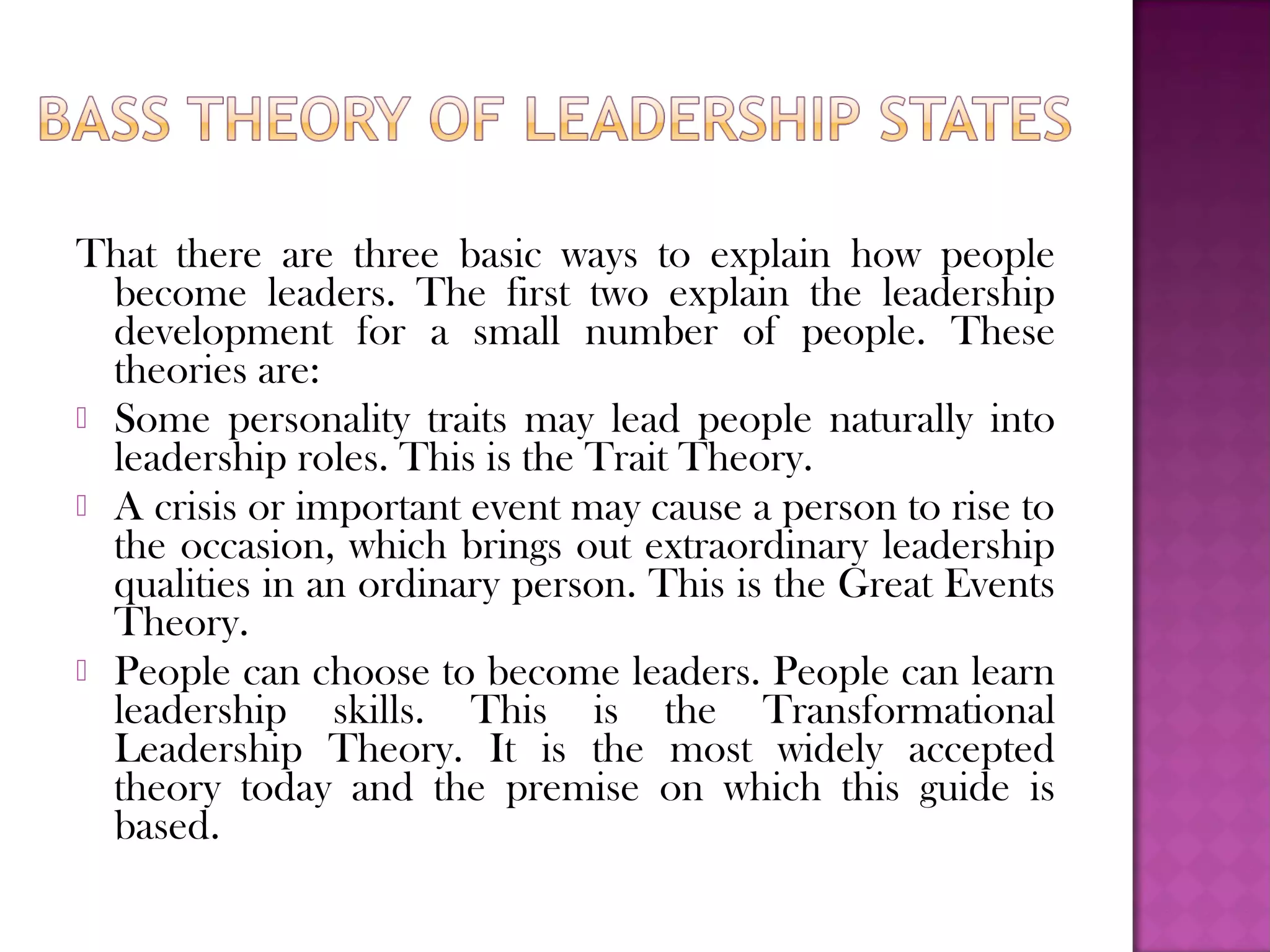 Concept of leadership | PPT