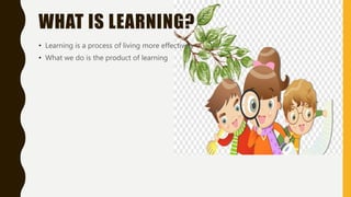 Concept of learning | PPTX | Educational Assessment | Education