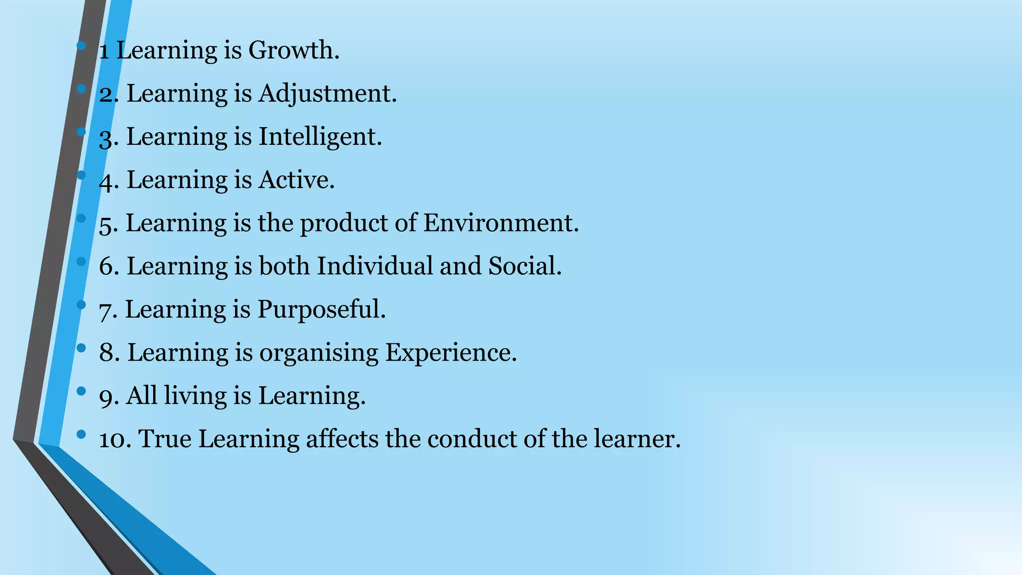 Concept of learning | PPTX