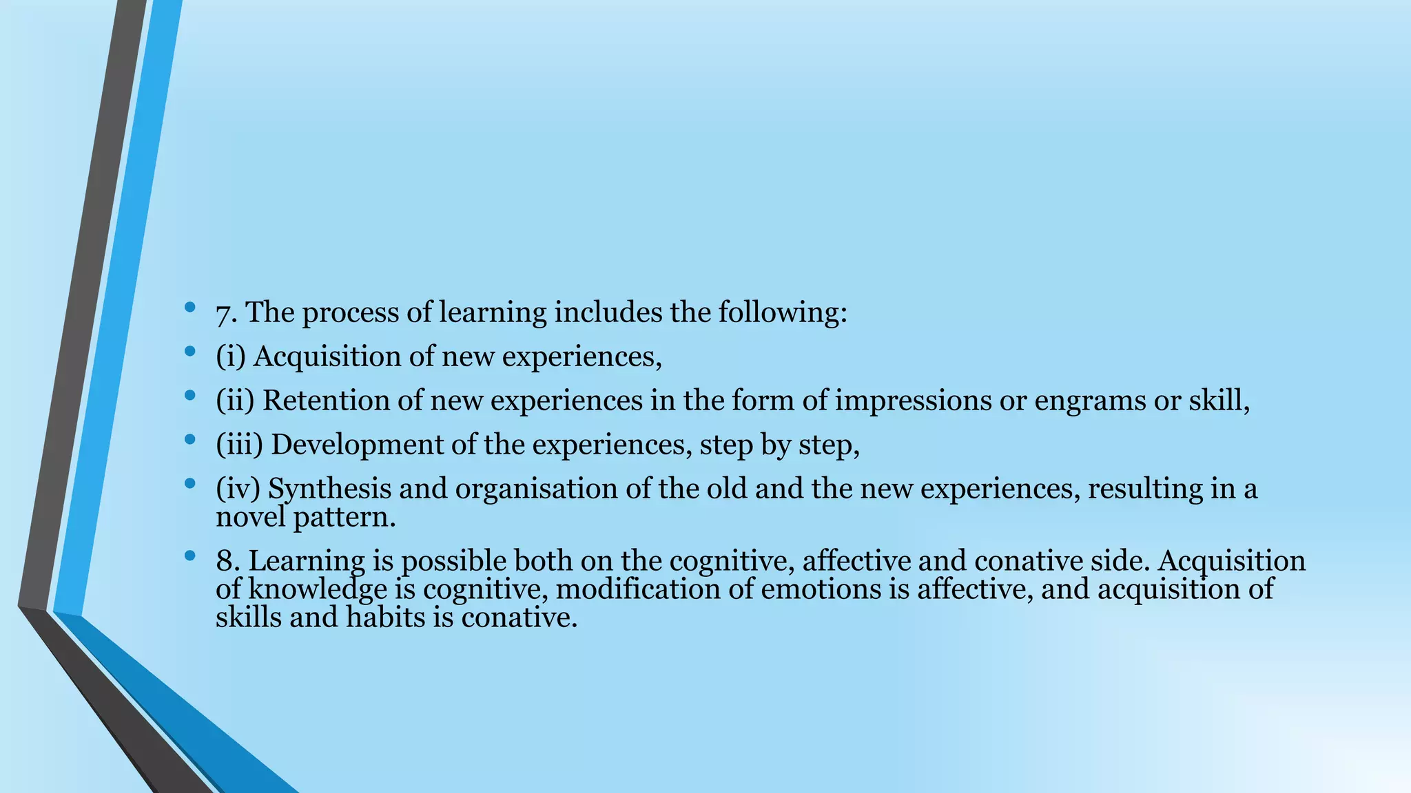 Concept of learning | PPTX