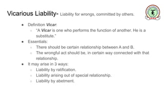 Concept of liability | PDF