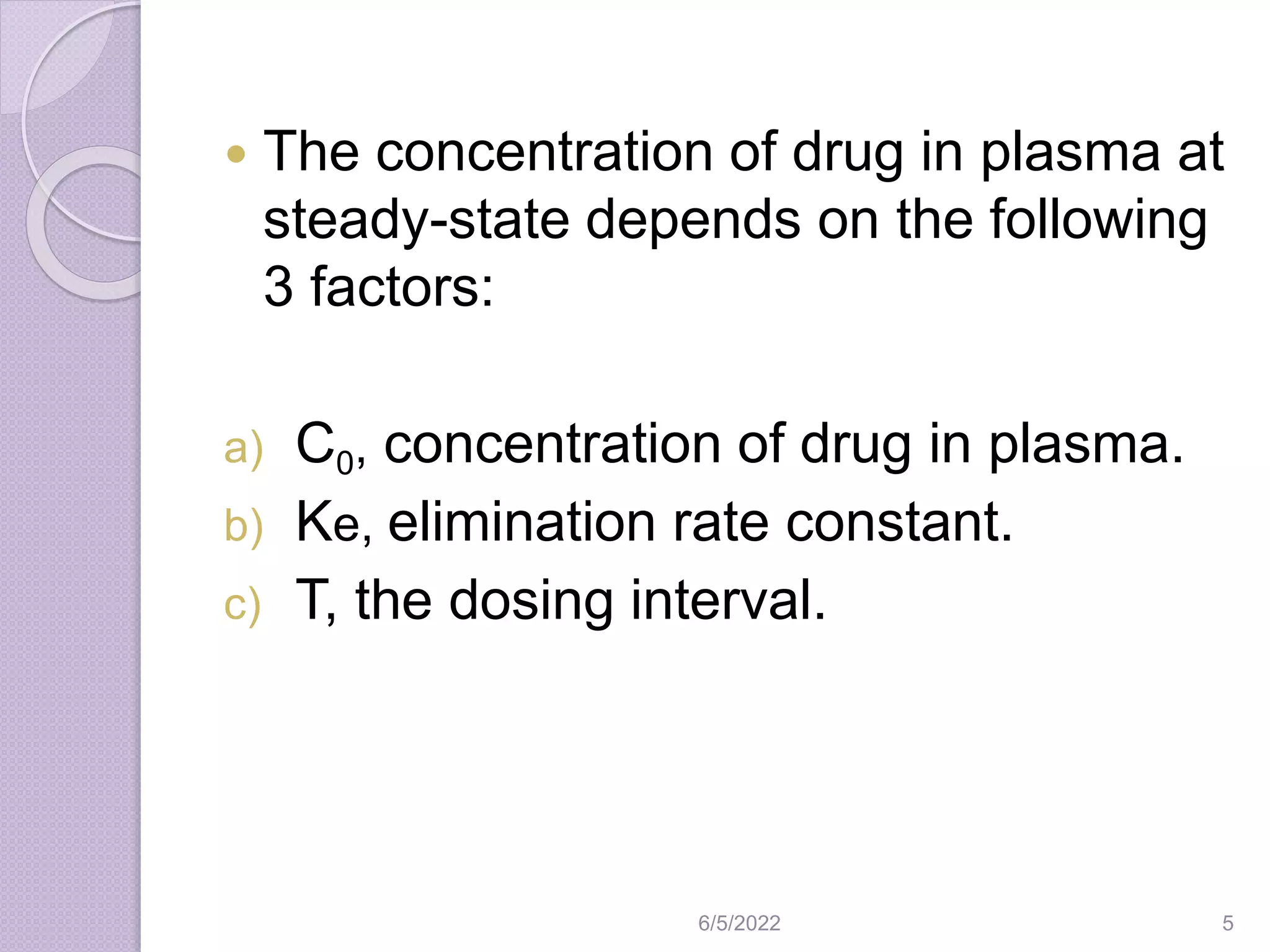 CONCEPT OF LOADING AND MAINTAINANCE DOSE.pptx