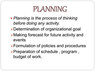 Concept of Management - Important Concept | PPTX