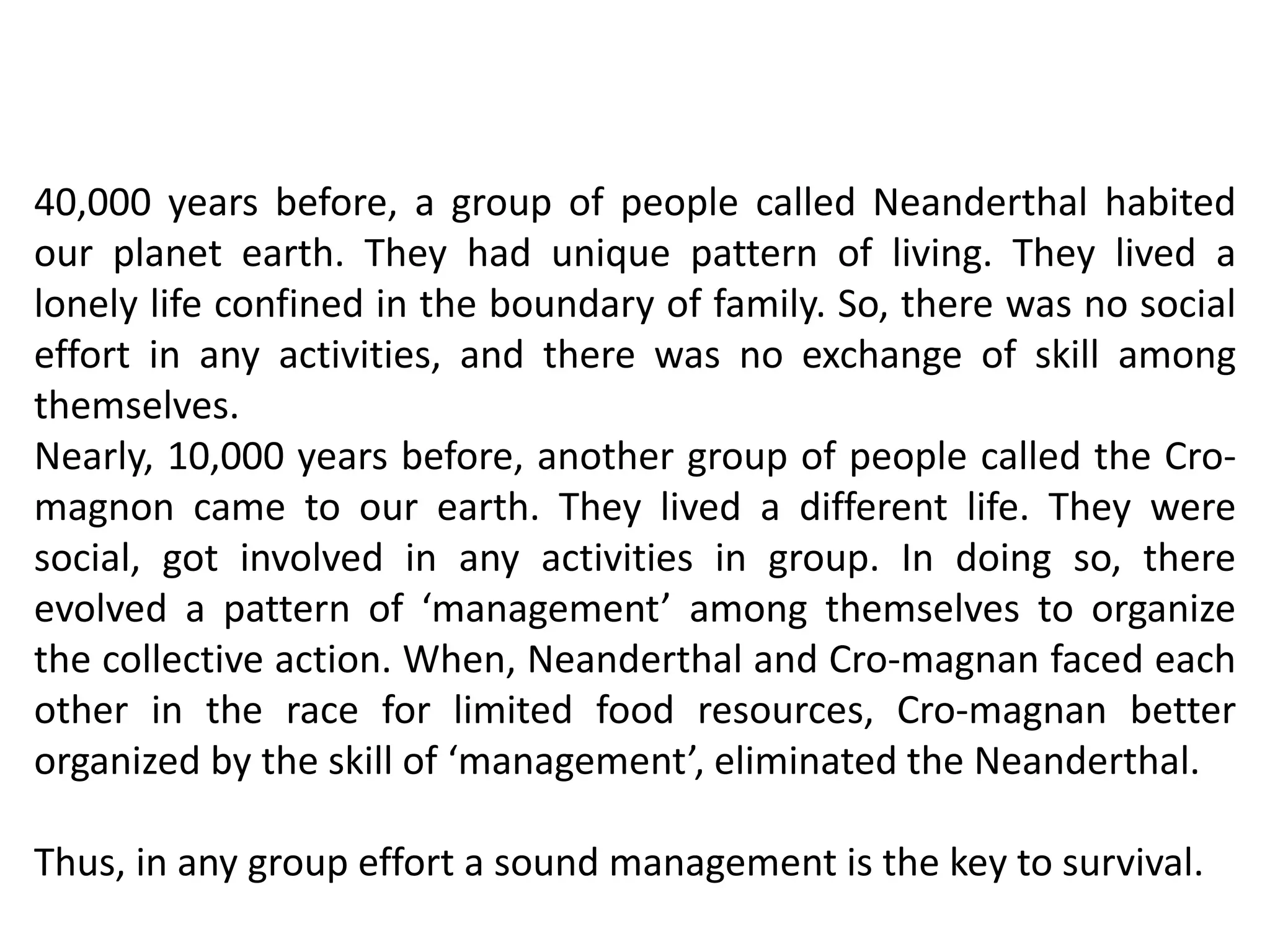 Concept of Management | PPTX