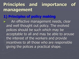 Concept of management | PPT