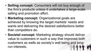 Concepts of Marketing Process | PPTX