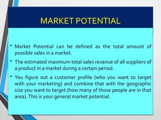 Concept of market potential,crmmm market share & buying decision ...