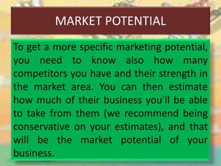 Concept of market potential, market share & buying decision process | PPTX
