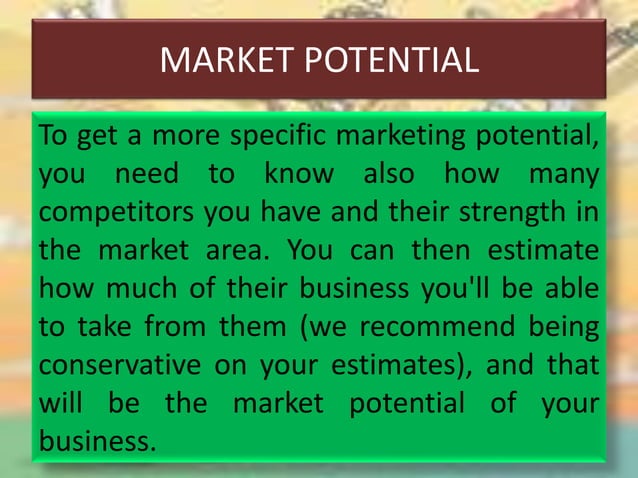 Concept of market potential, market share & buying decision process | PPTX