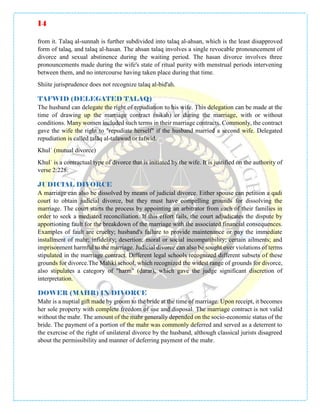 Concept of marriage in islam | PDF