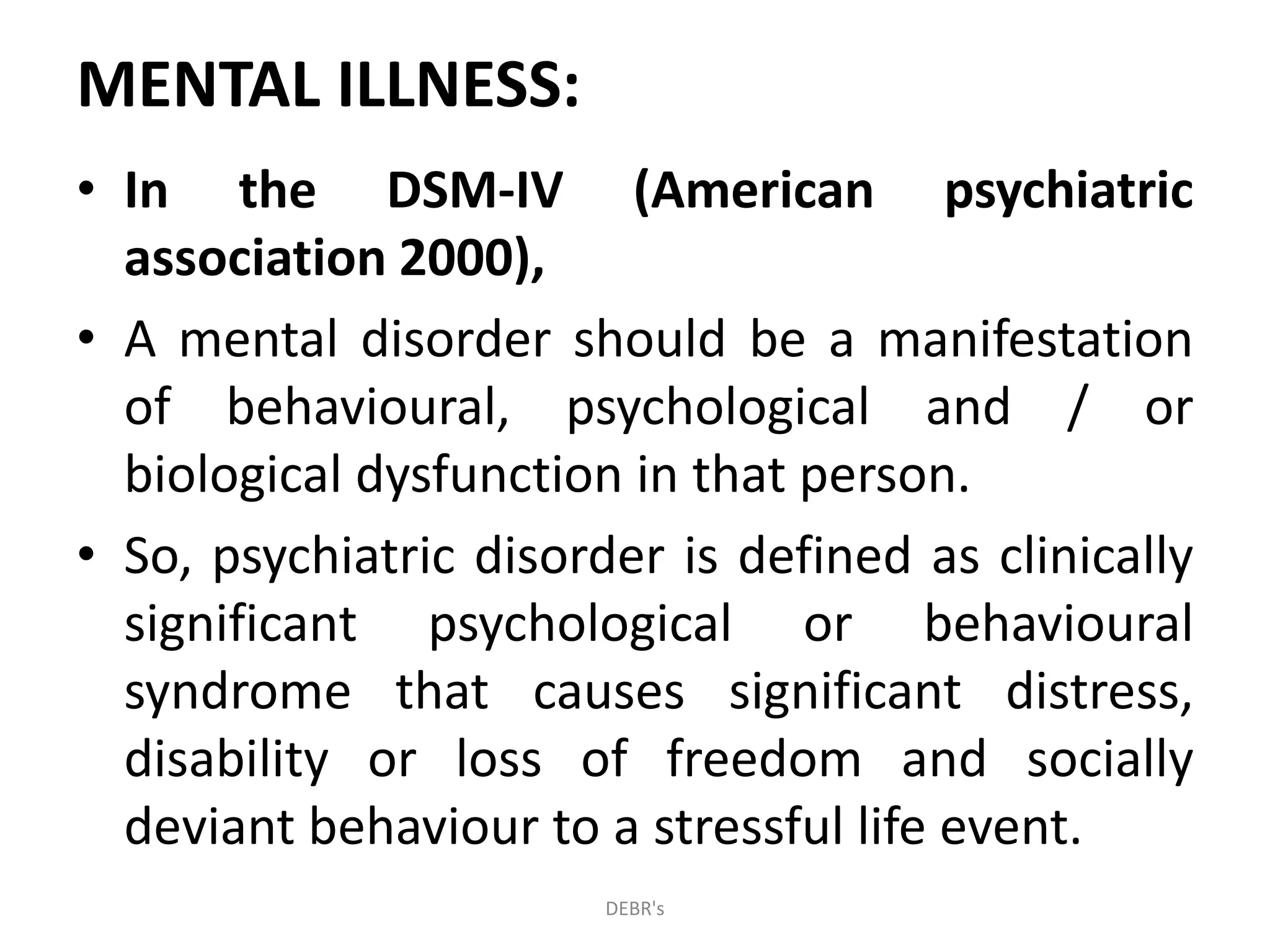 Concept of mental health | PPTX