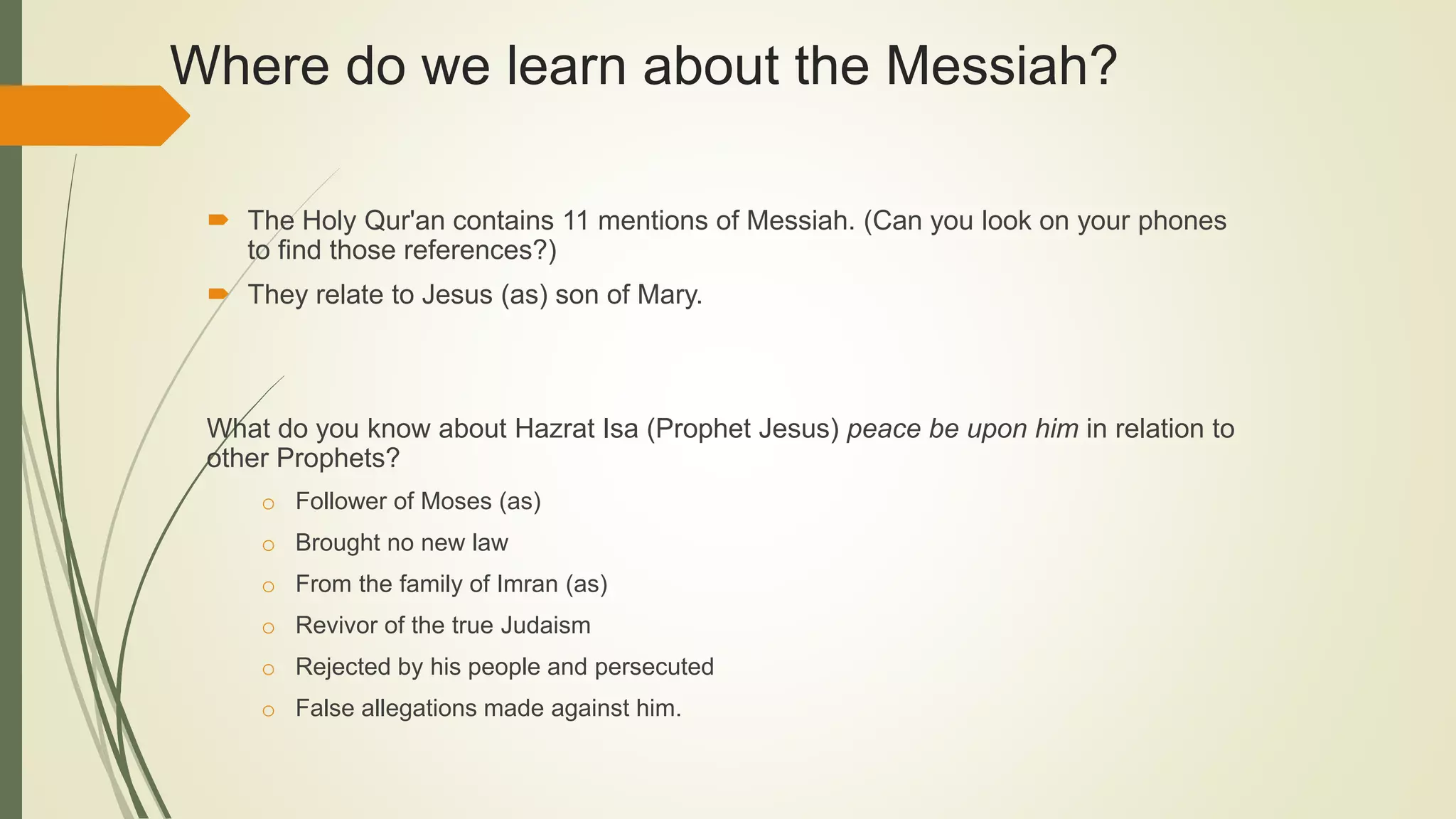 The Concept Of The Messiah | PPTX