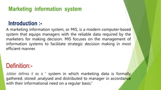 Marketing Information systems .ppt(1).pptx.... | PPTX | Operating Systems | Computer Software ...