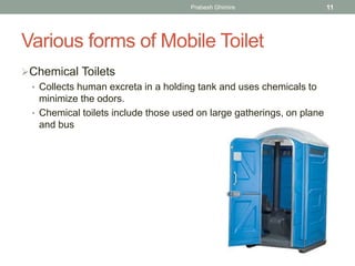 Concept of mobile toilet | PPTX