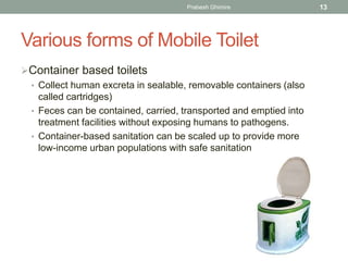 Concept of mobile toilet | PPTX